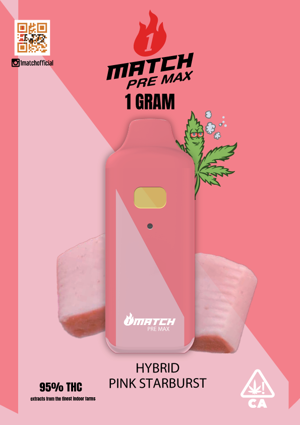 1MATCH – 1 match, the only smoke you need.